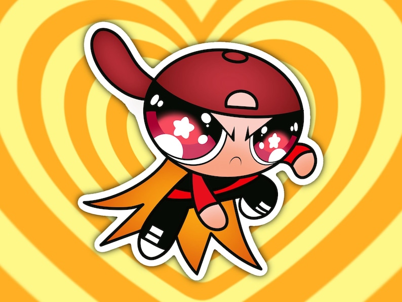 Rowdyruff Boys Sticker: Powerpuff Girls Villains, Glossy & Water ...