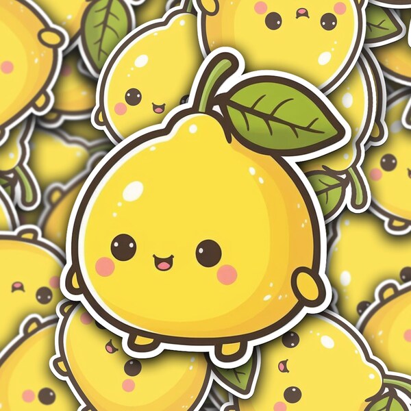Kawaii Lemon - Etsy