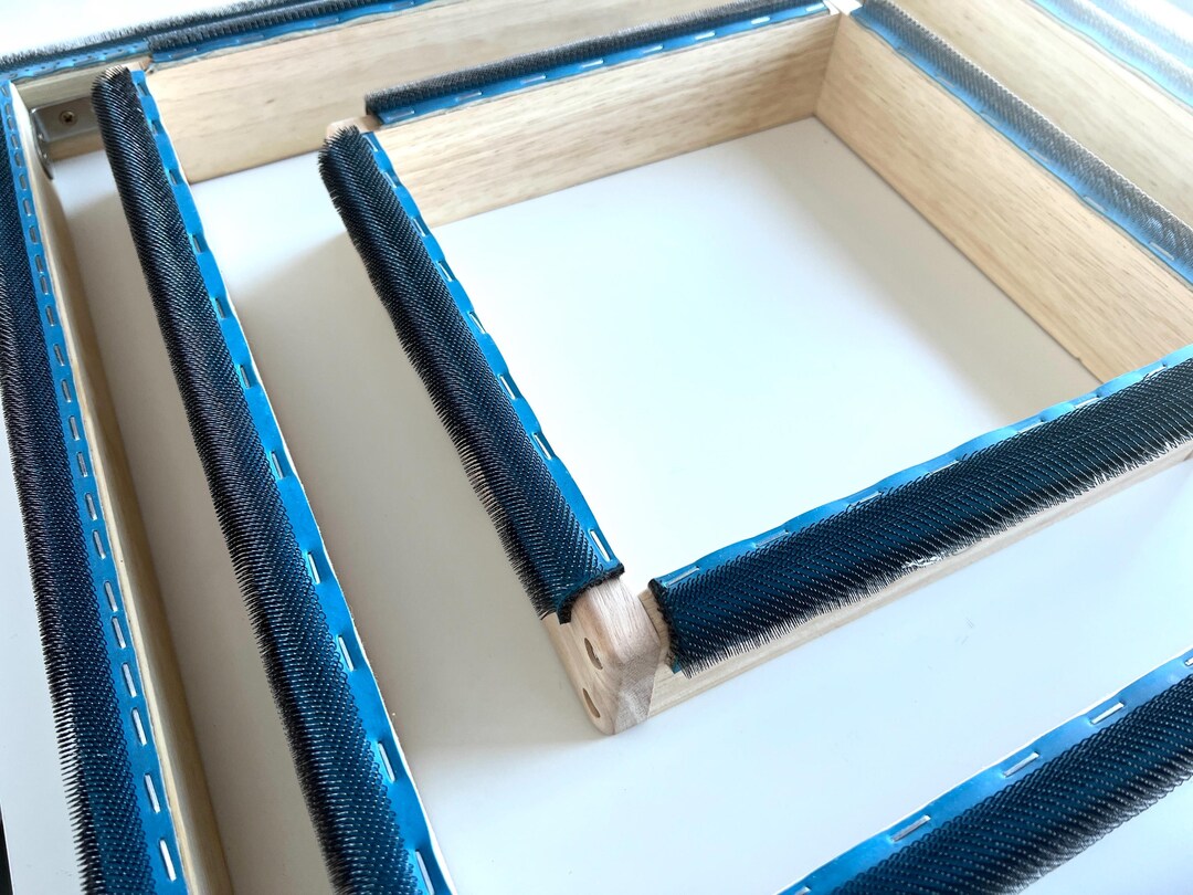 Beginner Punch Needle Frame, Needle Punching Art Frame. Punch Needle ...