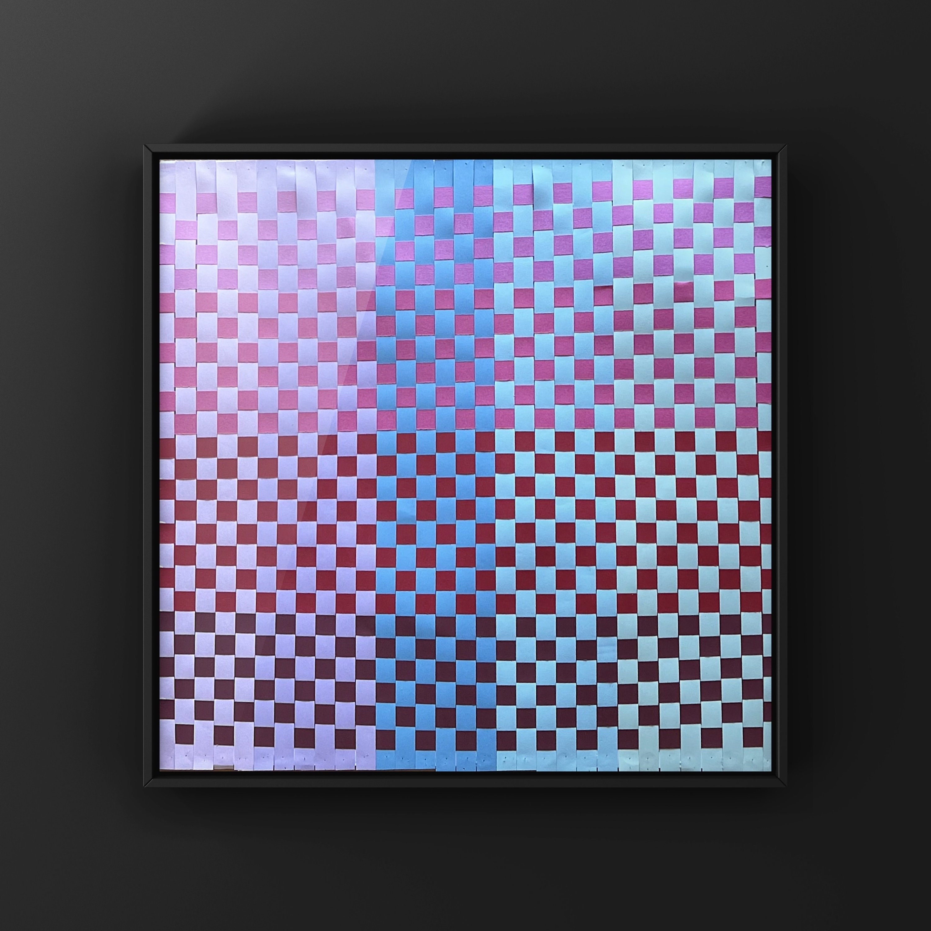 Paper Weaving Wall Hanging Art, Paper Quill Wall Art. 2D Art. ORIGINAL ...