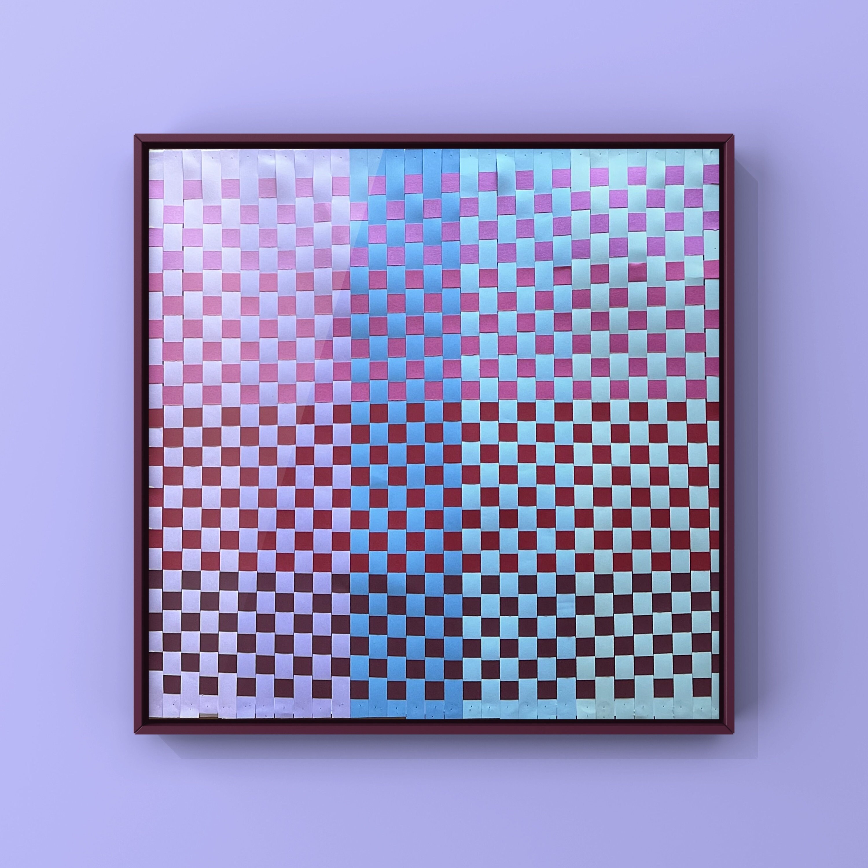 Paper Weaving Wall Hanging Art, Paper Quill Wall Art. 2D Art. ORIGINAL ...