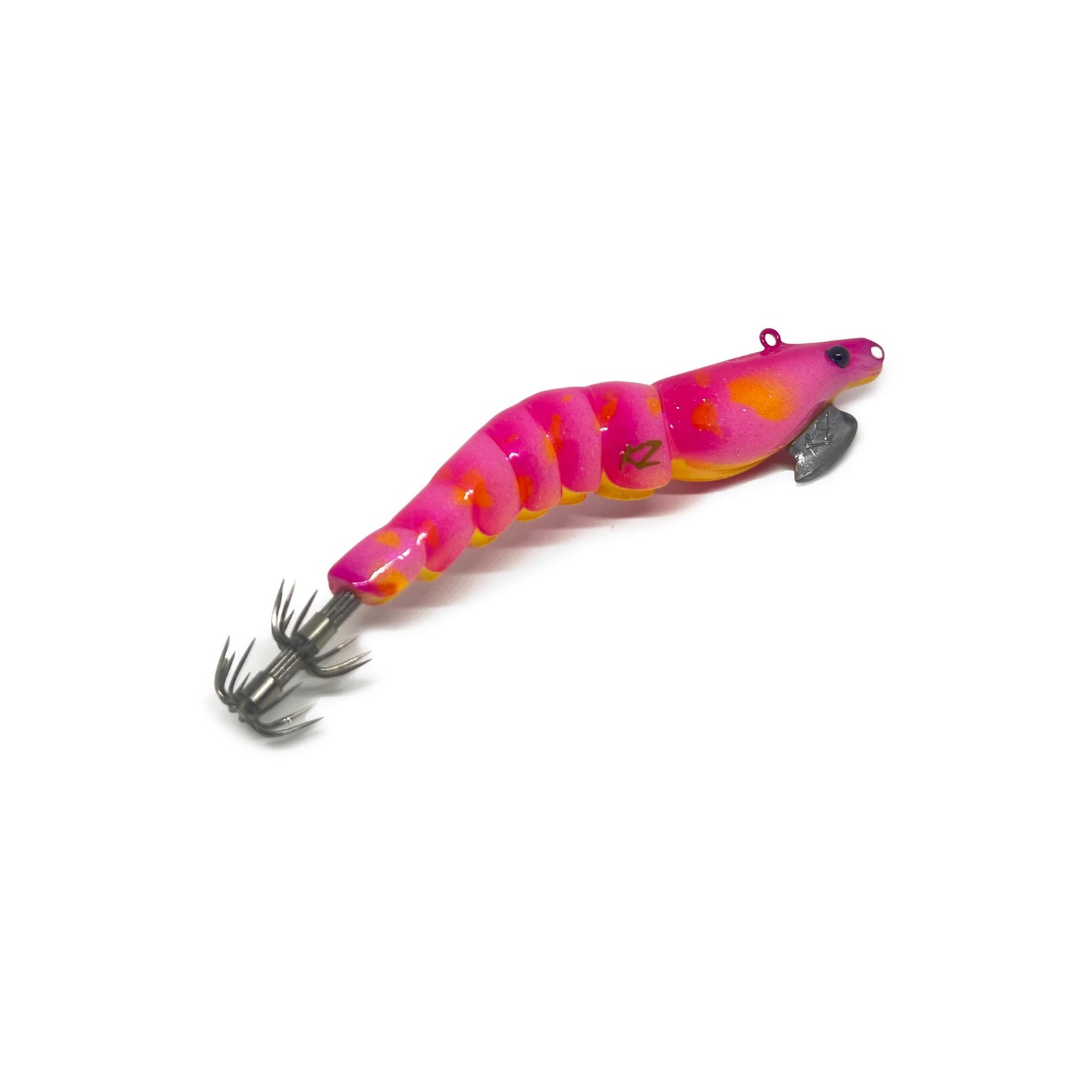 Pink Lady Shrimp Squid Jig, Silicone UV Skirt, #3.5 17gr - Etsy
