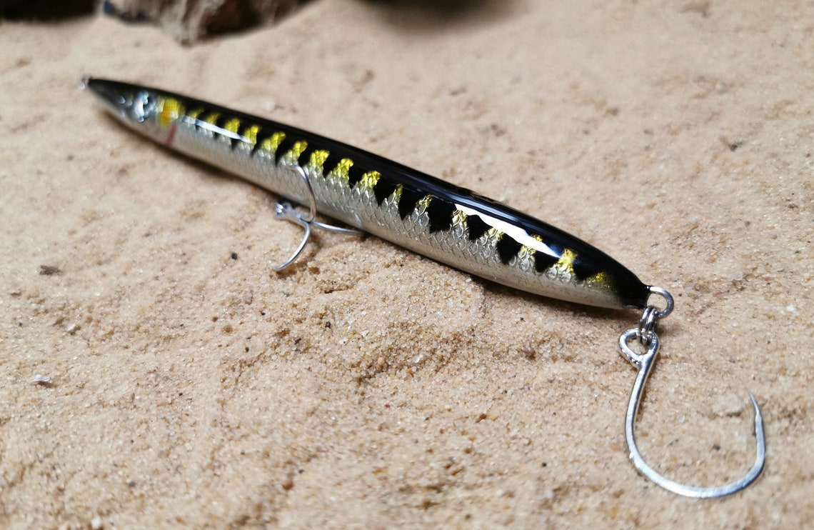 KZ BR200 Barracuda Handmade Lure Pencil Bait 35g 20cm for Spinning ...