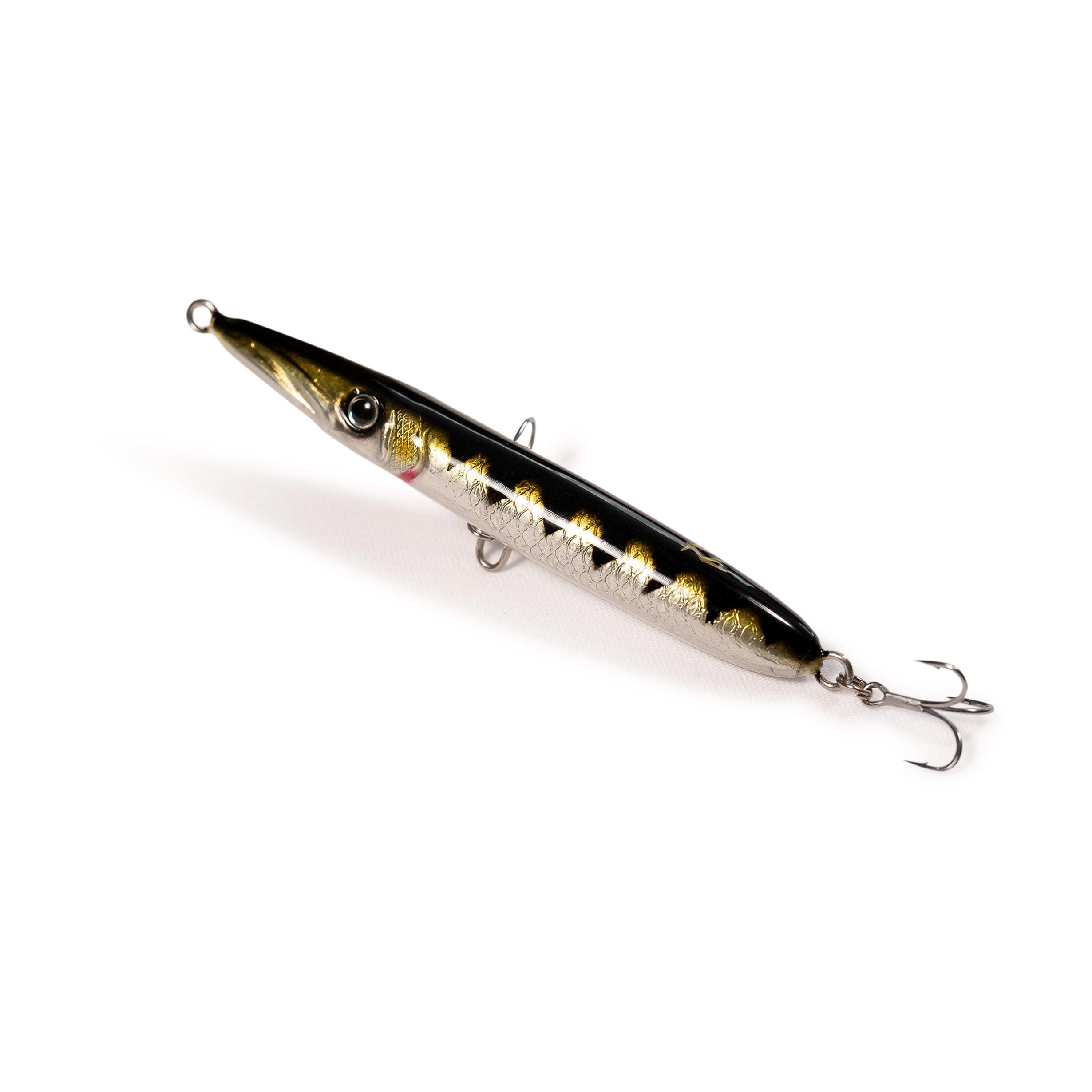 Handmade Barracuda Pencil Lure, 11g 11cm, Topwater Fishing Bait - Etsy