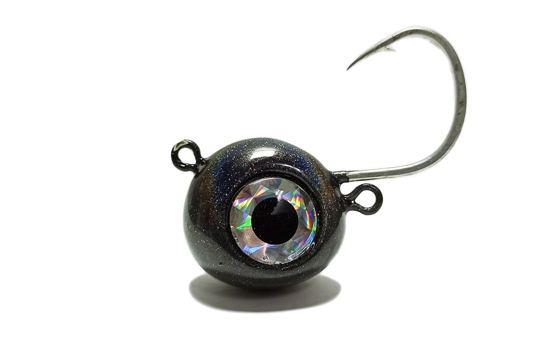 Jig Head Bottom Fishing Devilman Handmade Zoka Ball by KZ Lures Deep ...