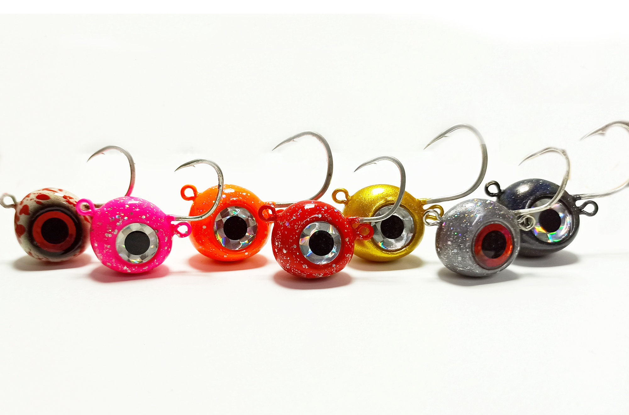 Jig Head Devilman Handmade Zoka Ball by KZ Lures for Bottom Fishing ...