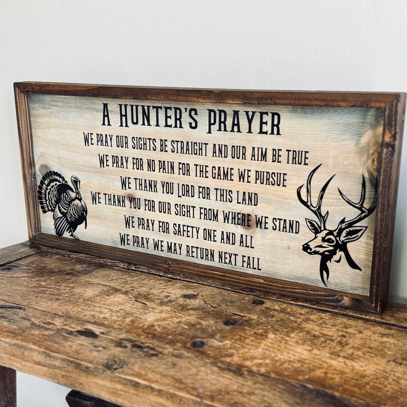 Rustic Hunting Signs - Etsy