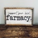 Farmacy Sign | Garden Signs | Farm Signs | Wood Framed Signs - Etsy