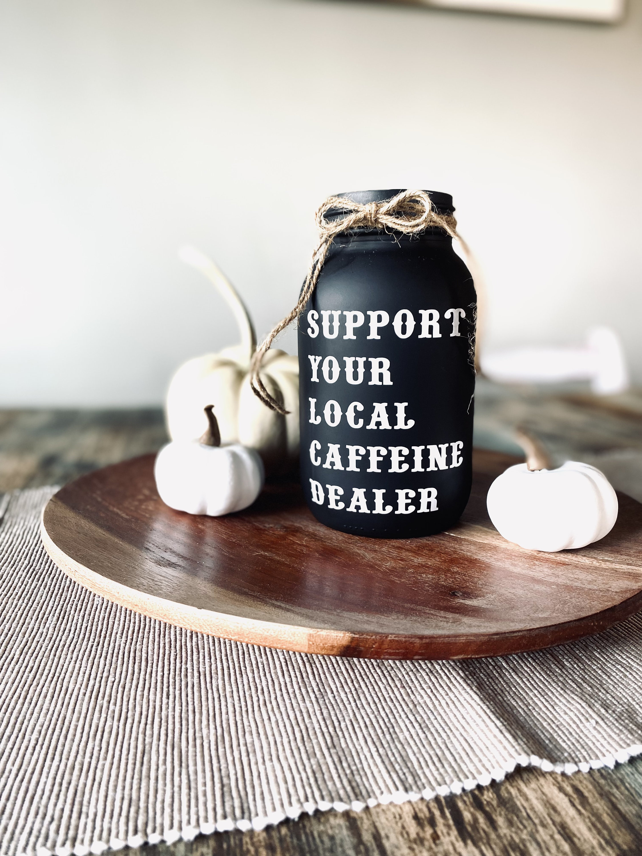 Coffee Shop Tip Jar | Cafe Tip Jar | Custom Tip Jar | - Etsy