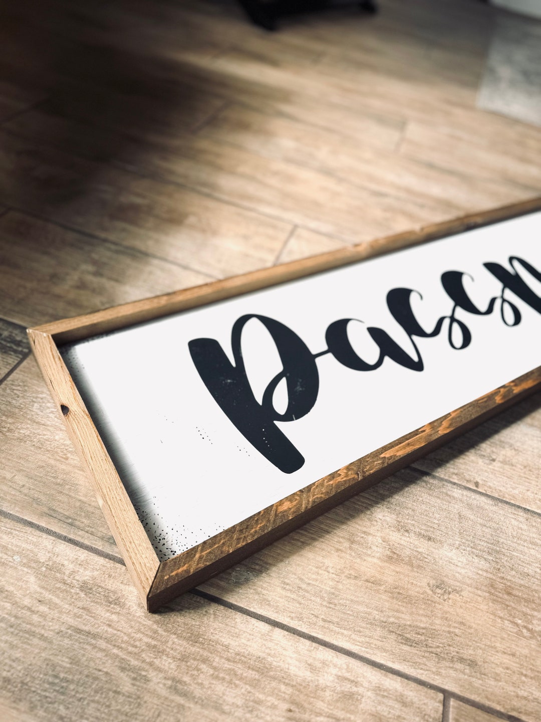 LARGE* Last Name Sign | Custom Gift | Custom Wood Sign | Custom Last ...