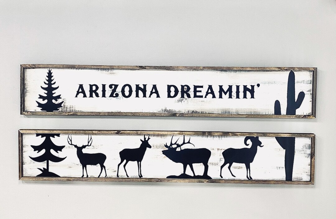 LARGE * Wood Hunting Sign | Hunting Decor | Hunting Signs | Large Decor ...