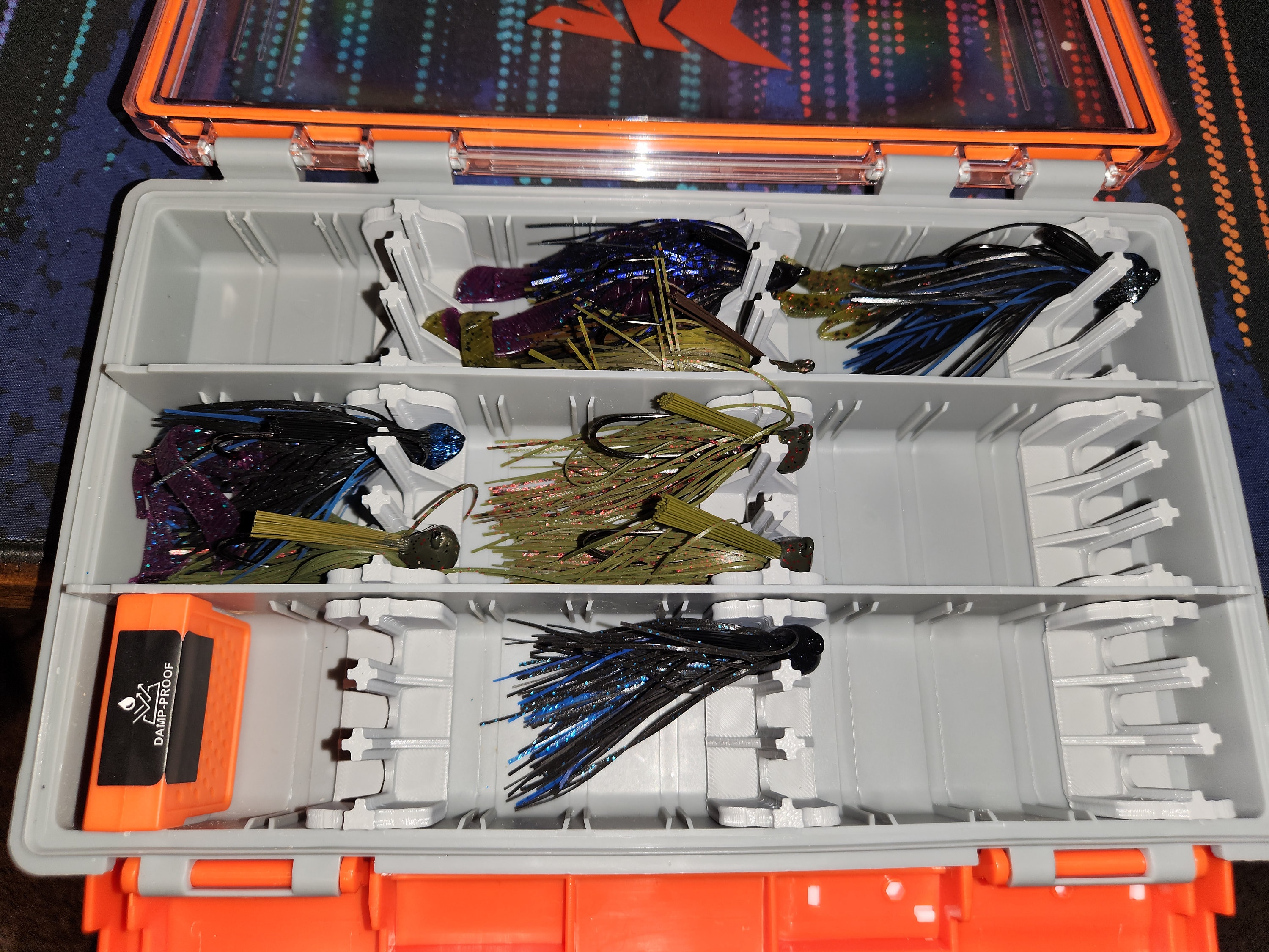 Custom Jig Insert for Kastking Hyperseal Tackleboxes - Etsy