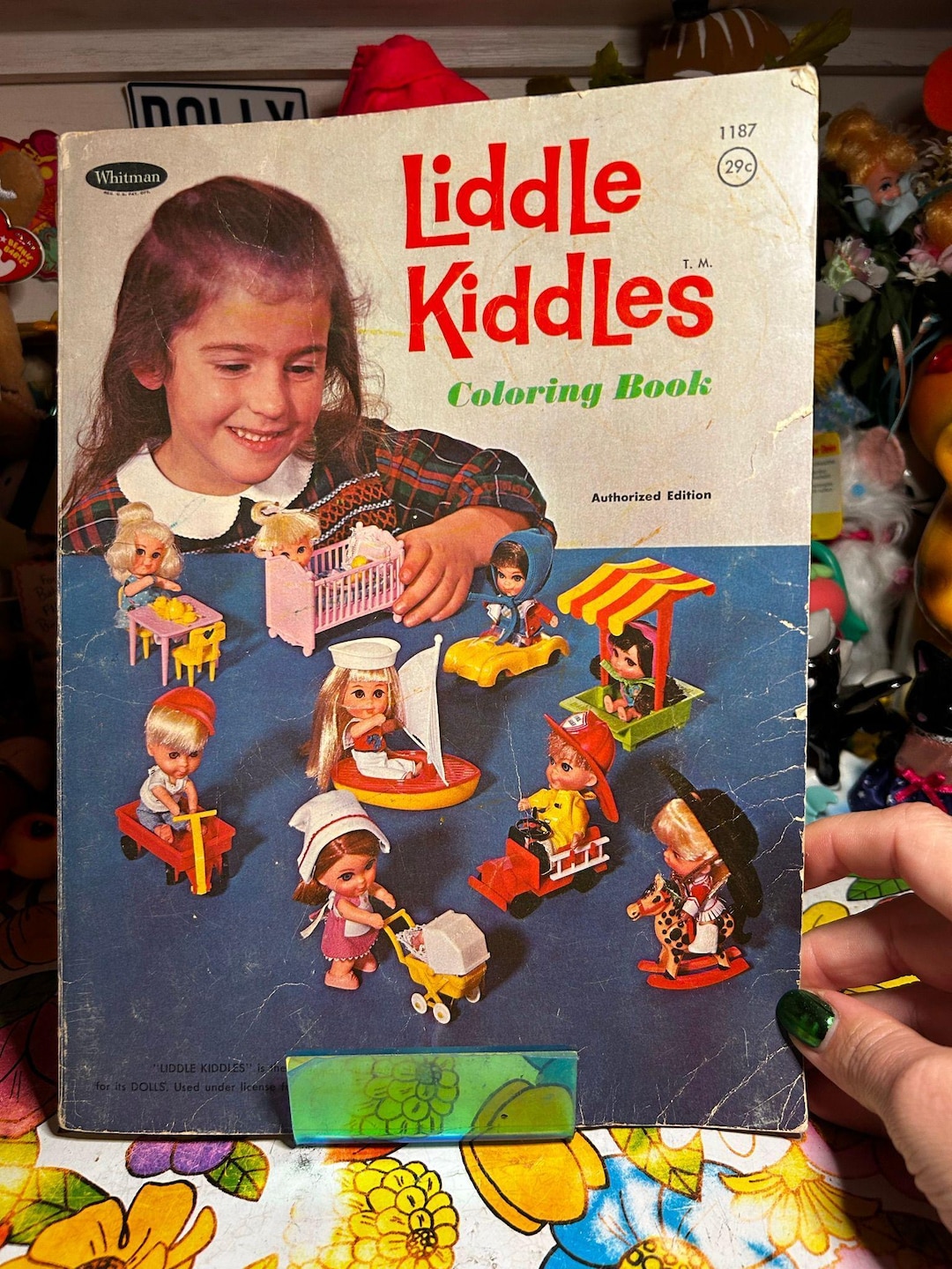 Vintage Whitman Little Kiddles Coloring Book *as Is* - Etsy