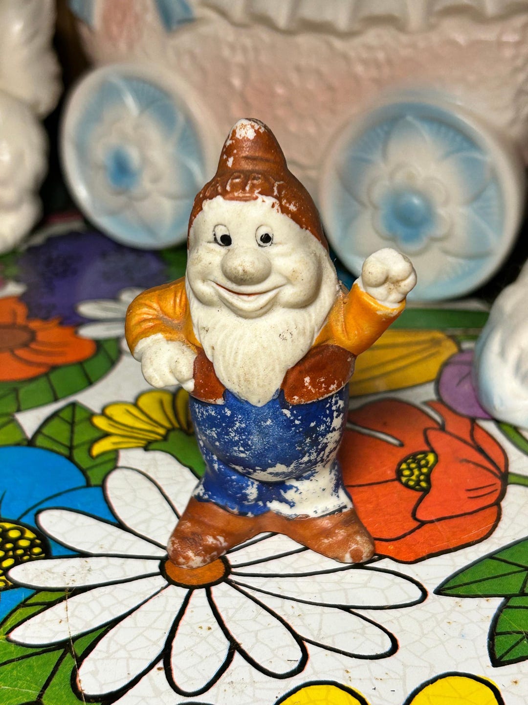 Disney's Snow White's Happy Figurine - as Is - Etsy