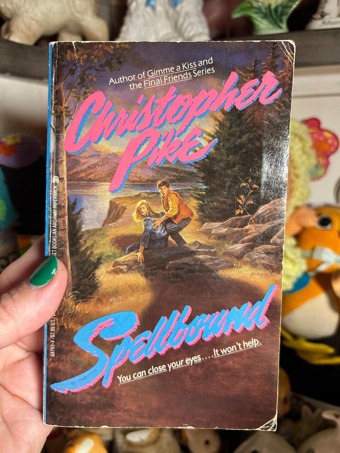 Vintage Christopher Pike 1988 "spellbound" Paperback - Etsy