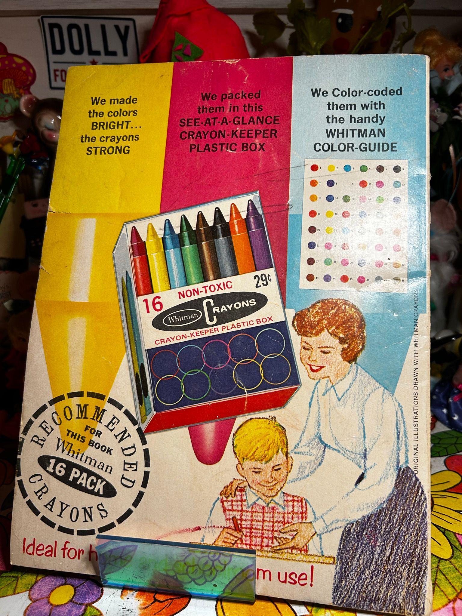 Vintage Whitman Little Kiddles Coloring Book *as Is* - Etsy