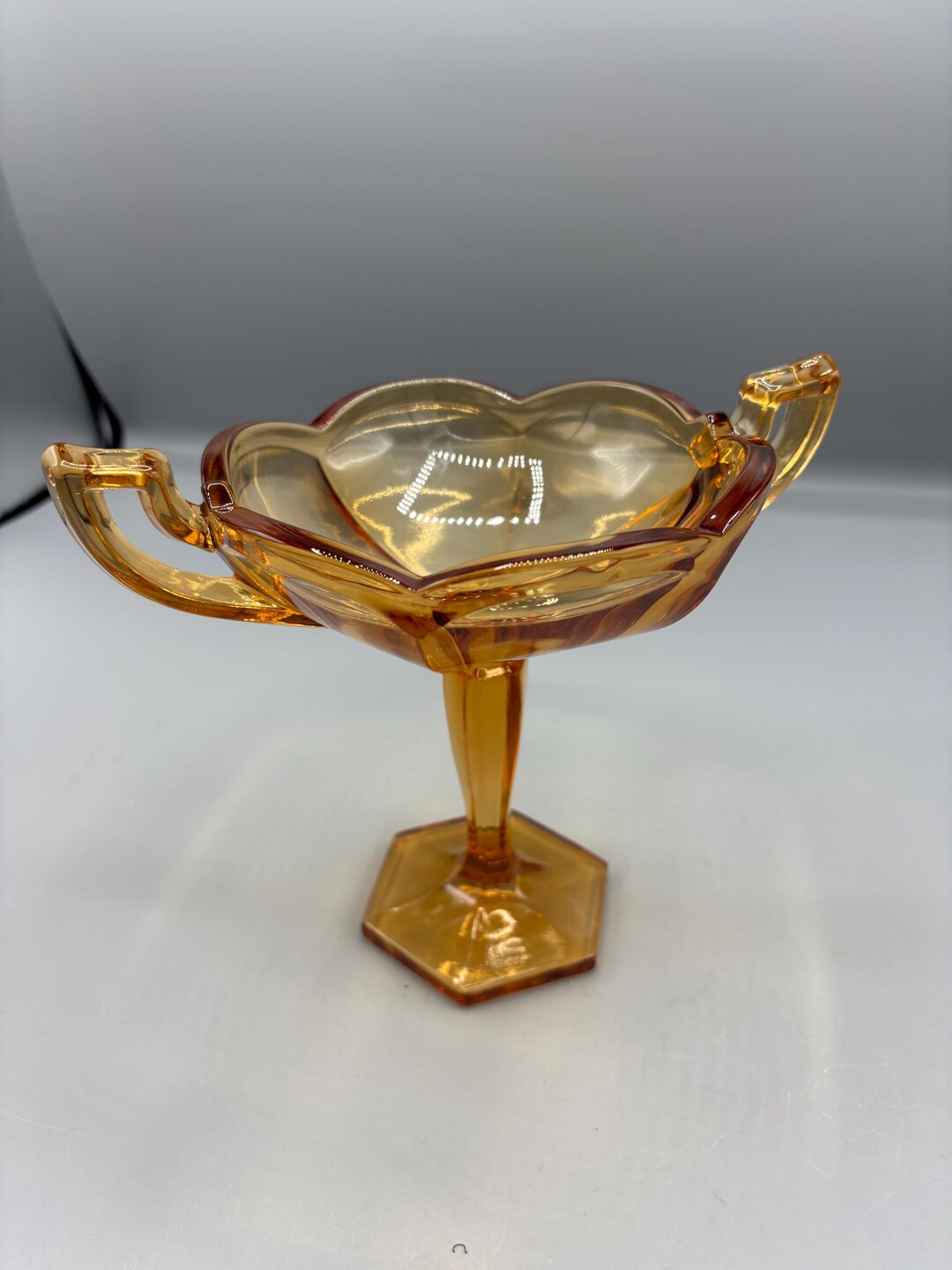 Vintage Westmoreland Depression Candy Dish - Etsy