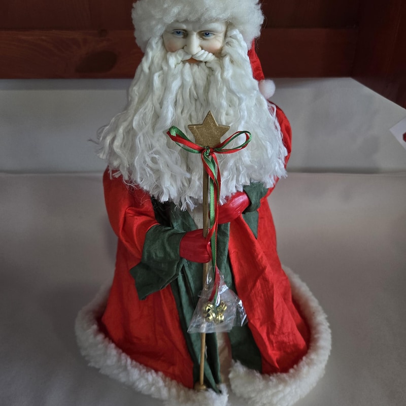 Santa Tree Topper - Etsy