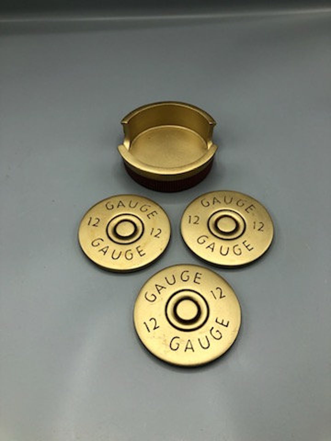 Shot Gun 12 Gauge Coasters - Etsy