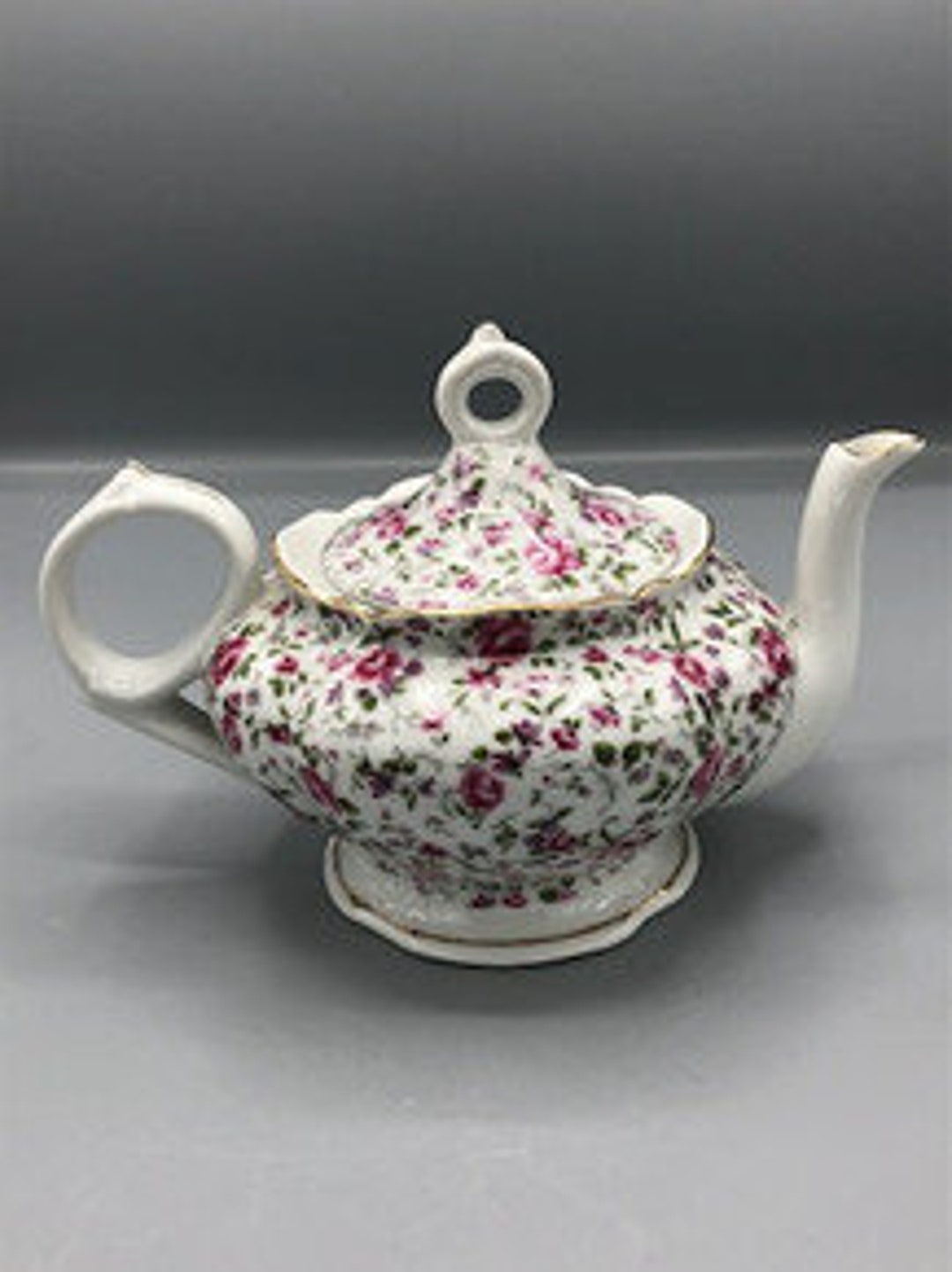 Lefton Musical Teapot - Etsy