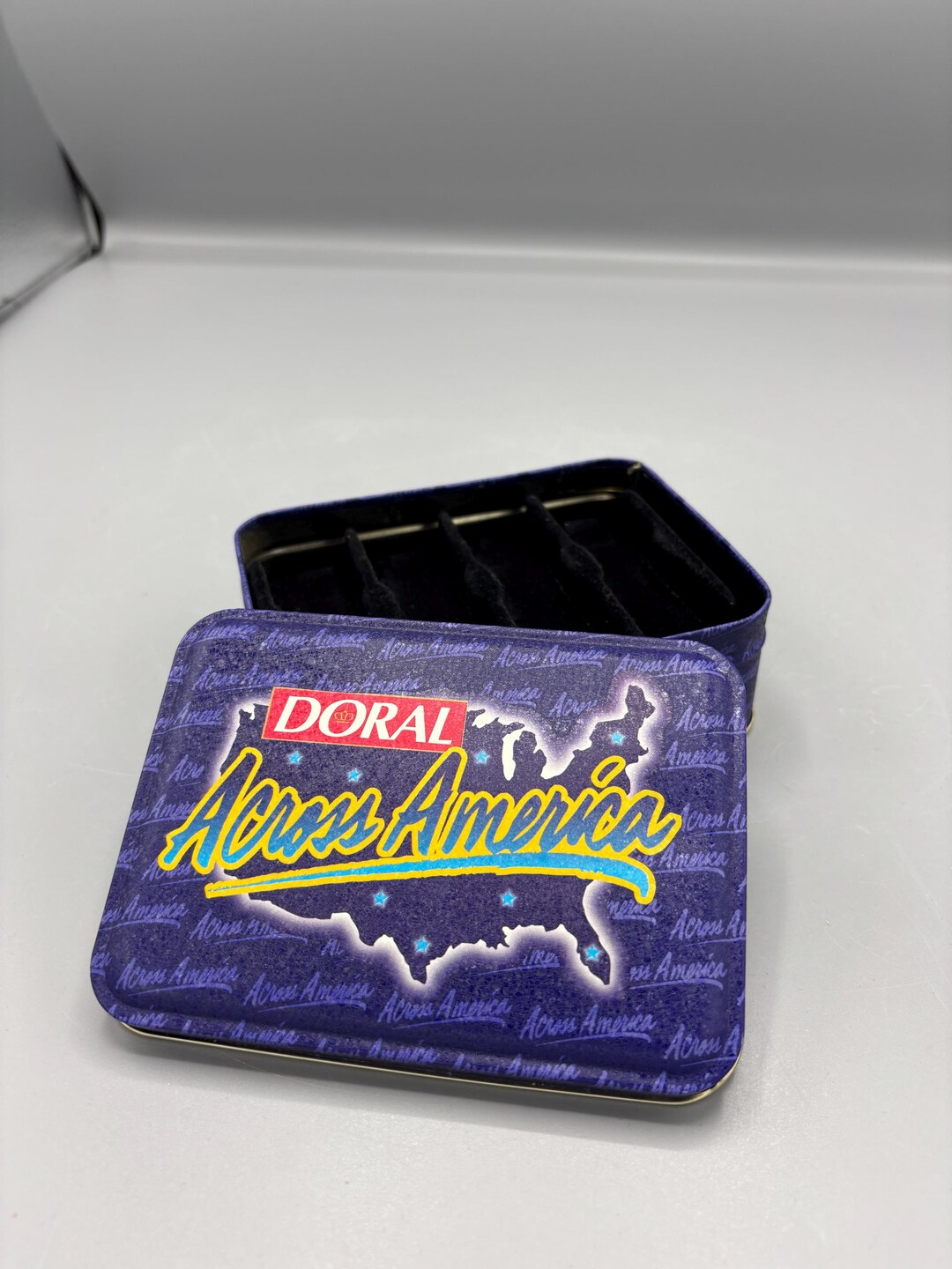 Vintage Doral Advertising Tin - Etsy