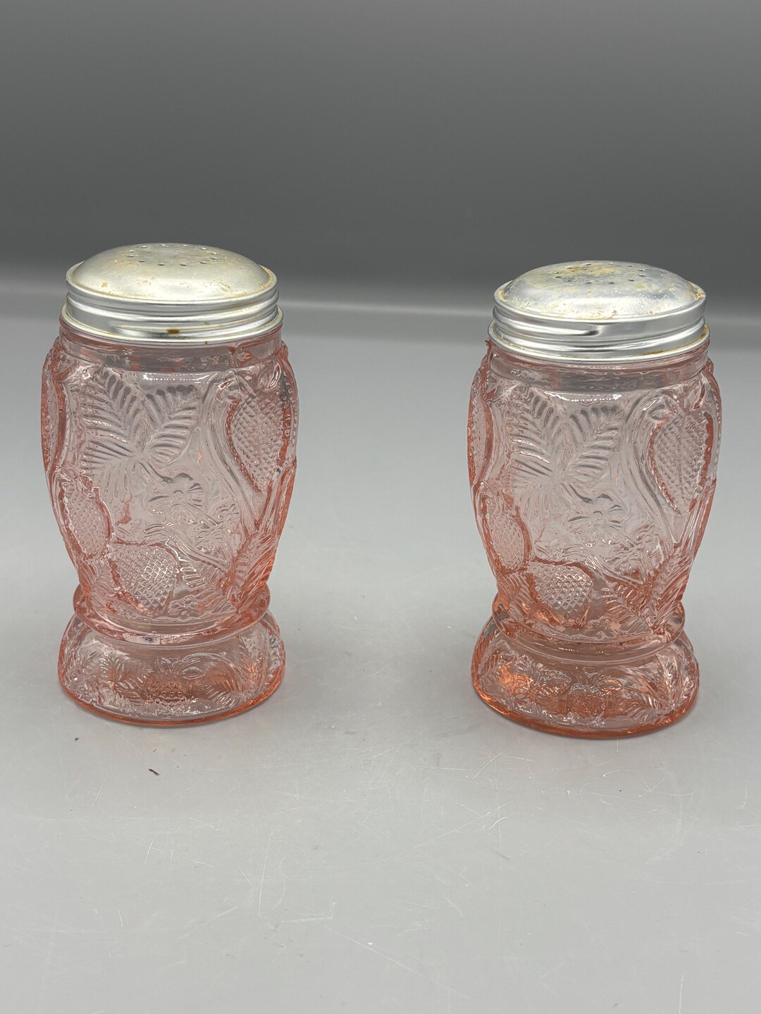 Swedish Pink Depression Glass Shaker - Etsy