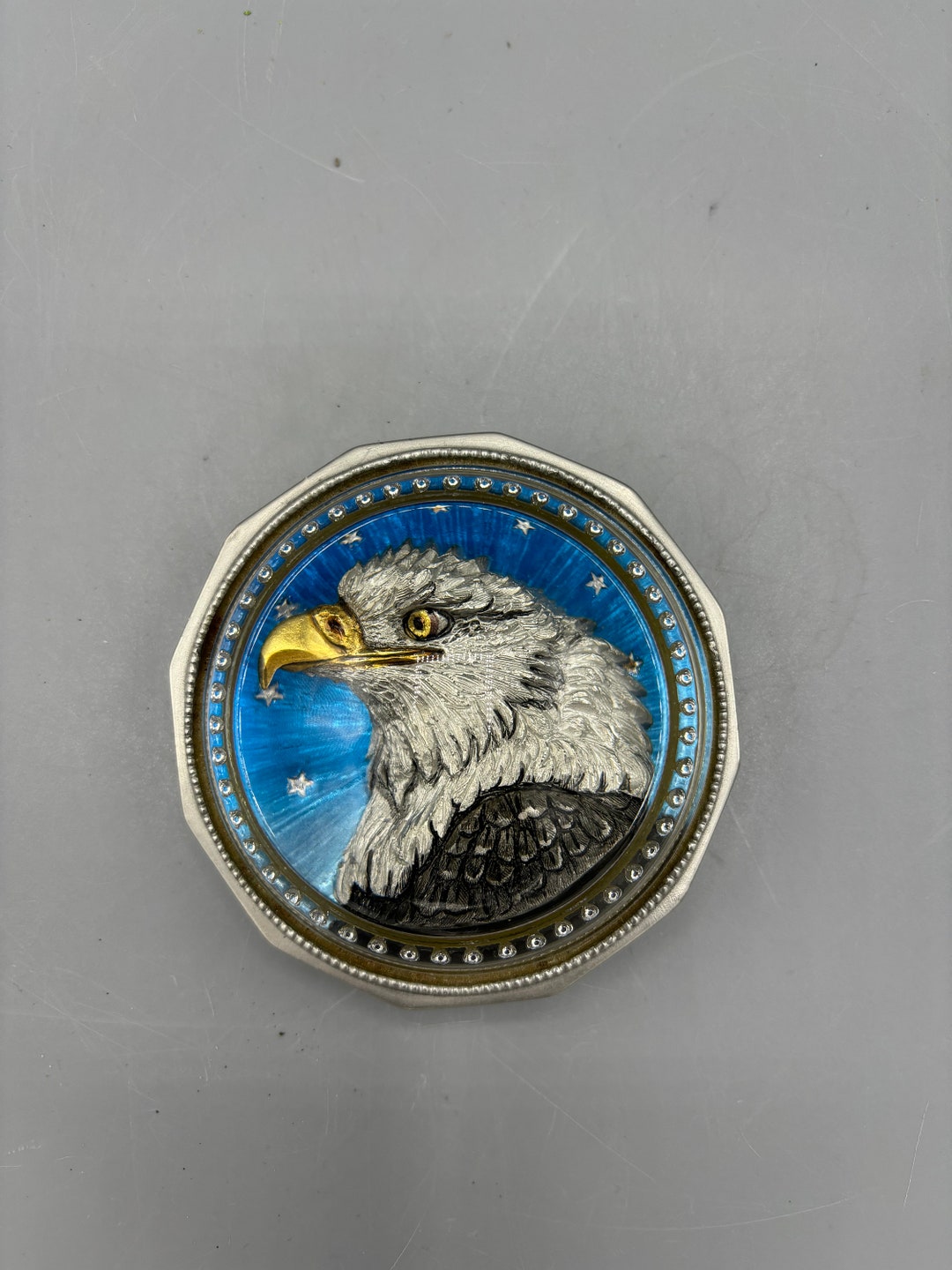 Resulute Eagle Paperweightsigned Charlie Hill - Etsy