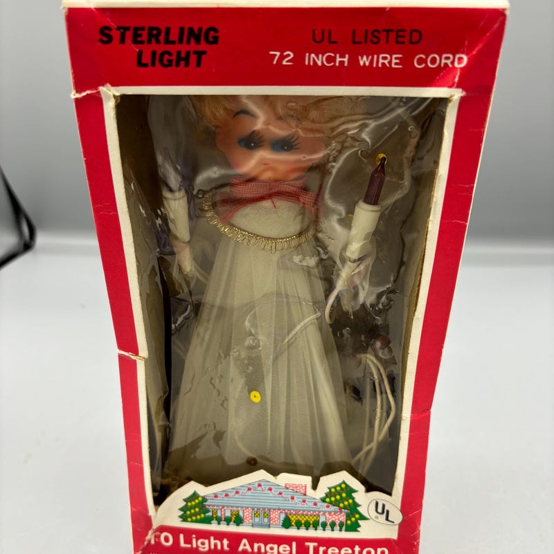 Vintage Angel Tree Topper - Etsy