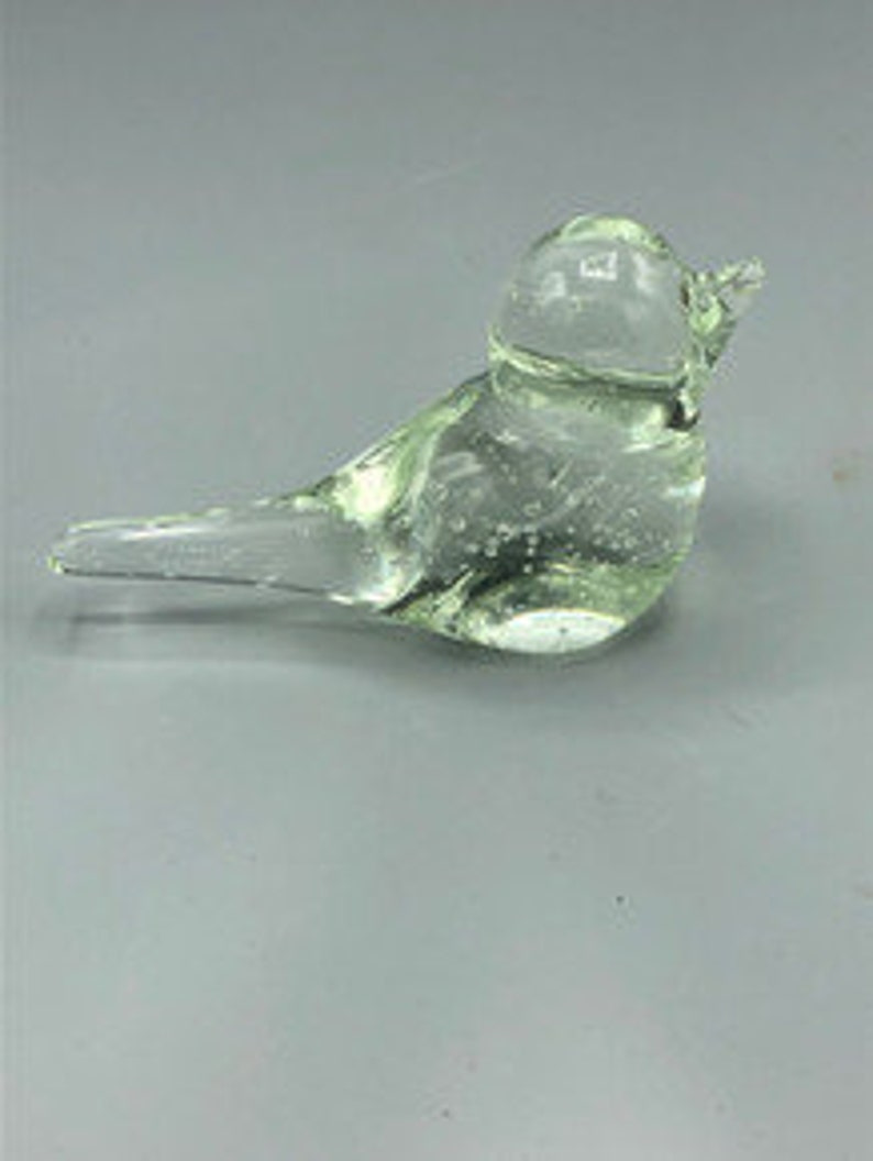 Glass Bird Paperweight - Etsy