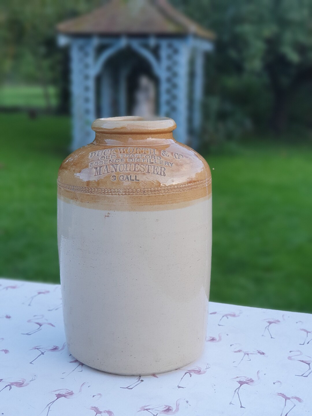 A Three Gallon Stoneware Jar DUCKWORTH & CO Essence Distillery - Etsy