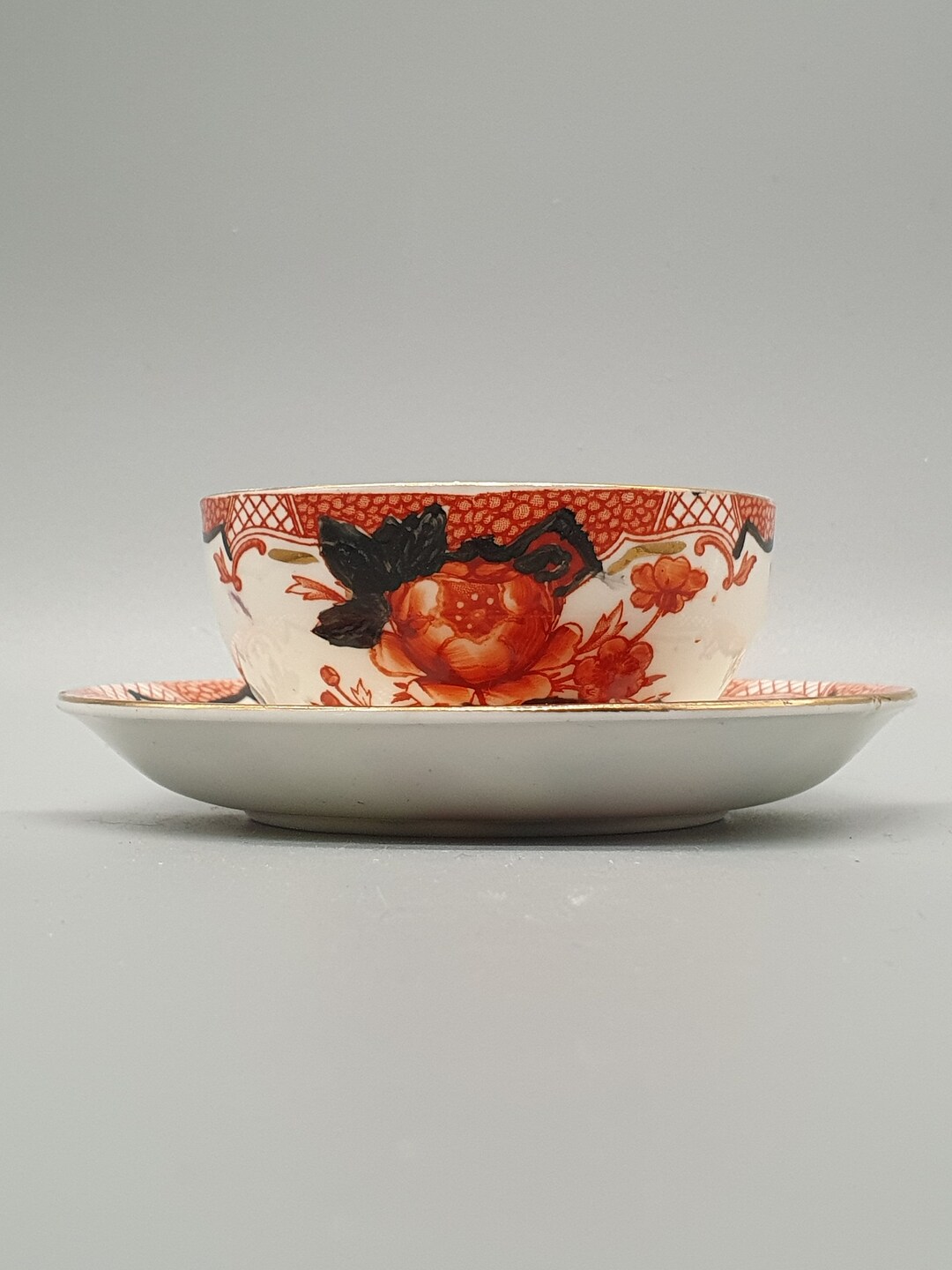 Collingwood Brothers Pottery Teacup and Saucer CAIRO Pattern - Etsy