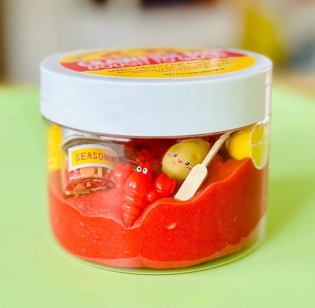 Crawfish Boil Playdough – Dough to Geaux – Sensory Play Kit for Kids ...