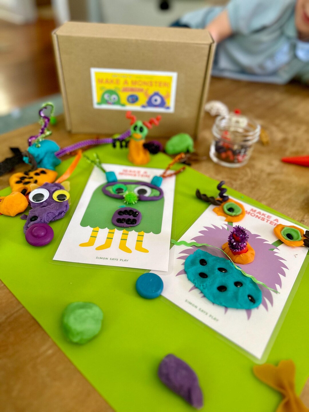 Make a Monster Activity Kit Halloween Sensory Play for Kids DIY Monster ...