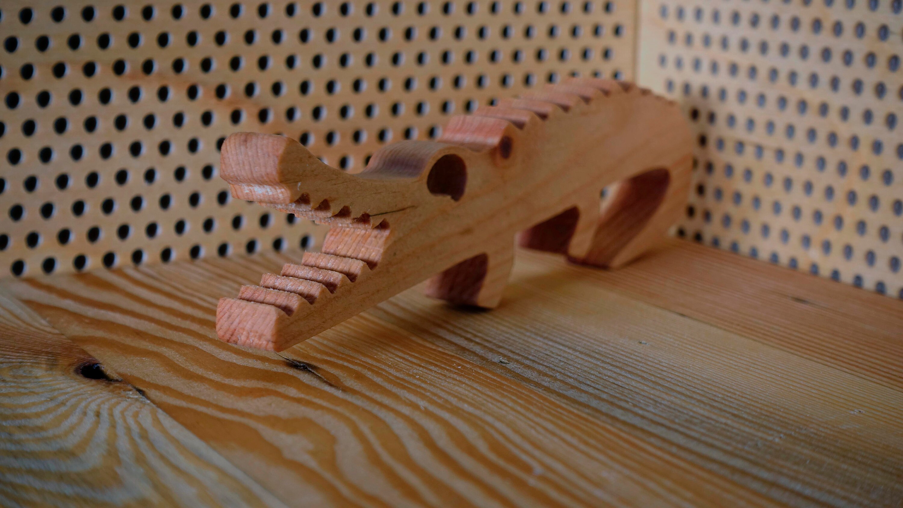 Wooden Percussion Alligator Toy Make Your Own Music With - Etsy