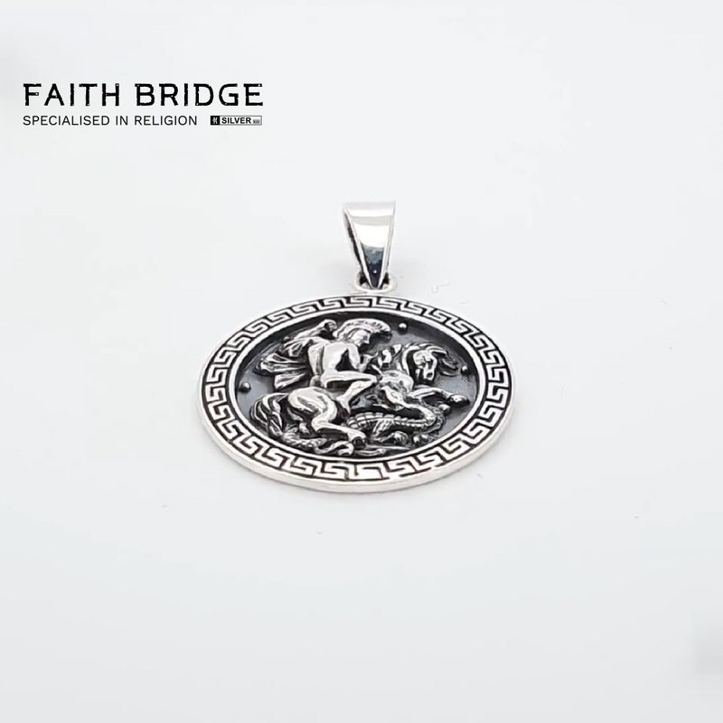 St George Pendant - Etsy