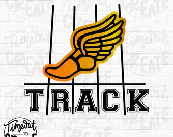 Track and Field With Lanes and Numbers Svg, Runner Svg, Track and Field ...