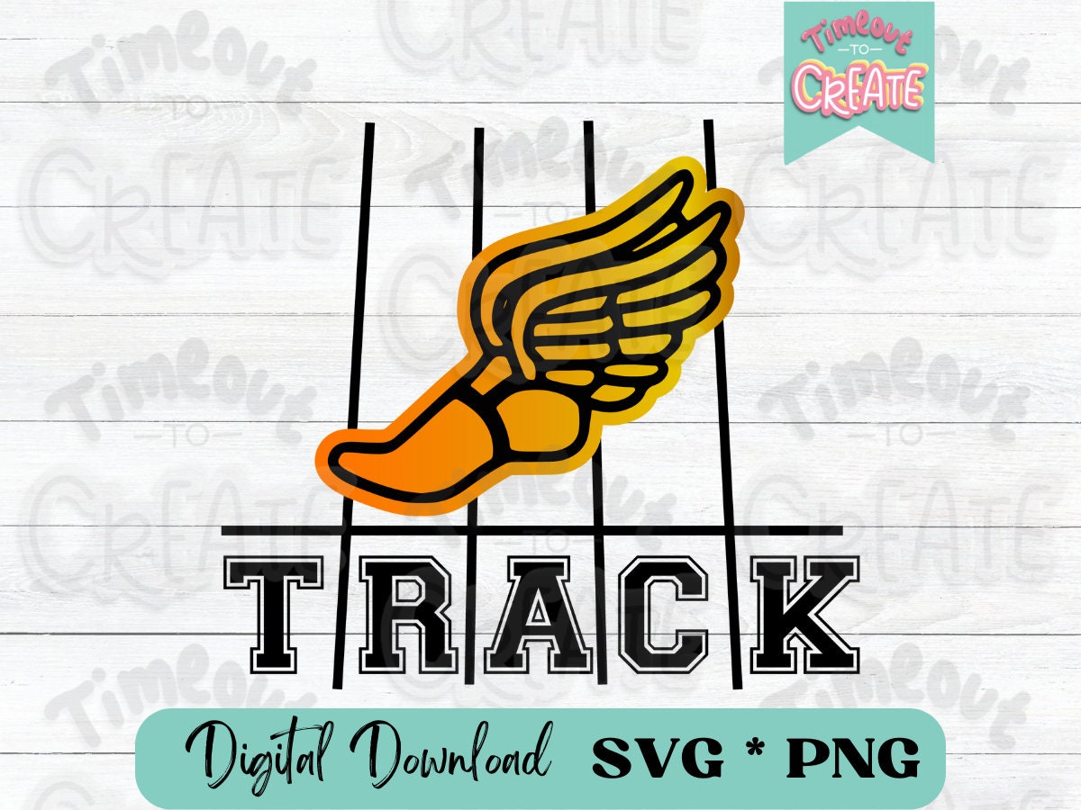 Track and Field SVG, Track Lanes - Etsy