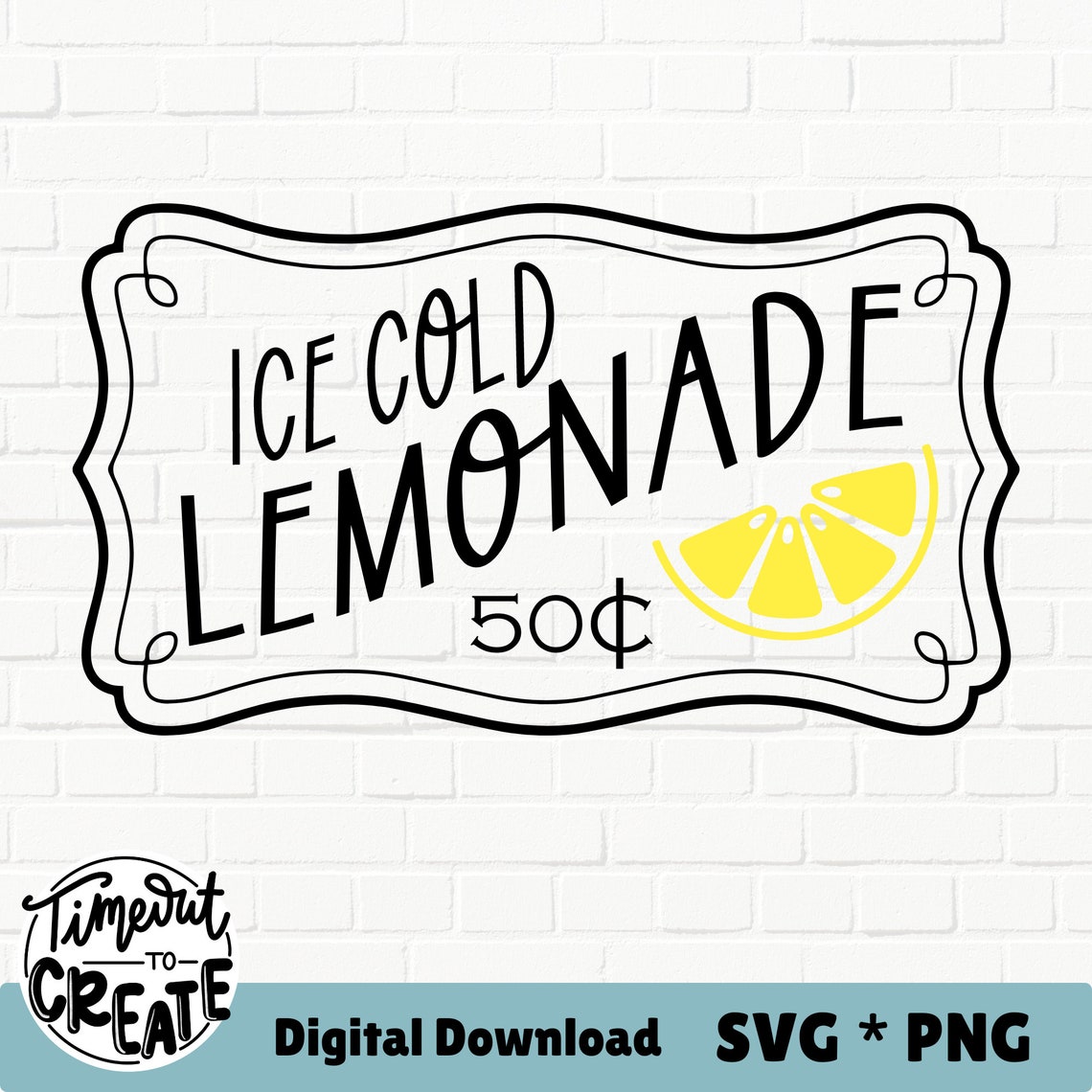 Lemon SVG, Lemonade Sign SVG - Etsy