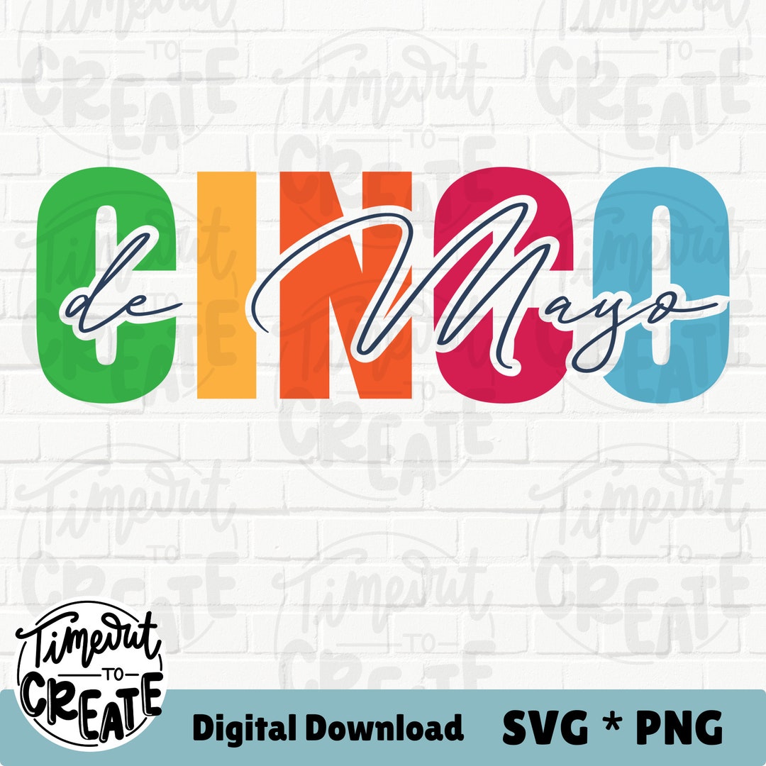 Cinco De Mayo SVG - Etsy