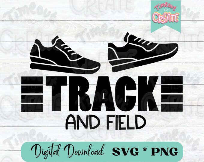 Running Track Starting Line Clipart Set / Outline & Stamp Graphic ...