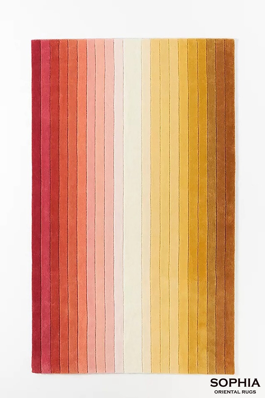 Maximus Multi Modern Style Hand Tufted 100% Wool Handmade Area Rug ...