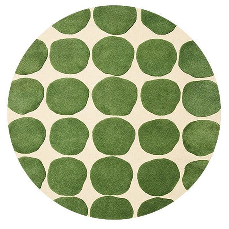 Green Area Rug - Etsy
