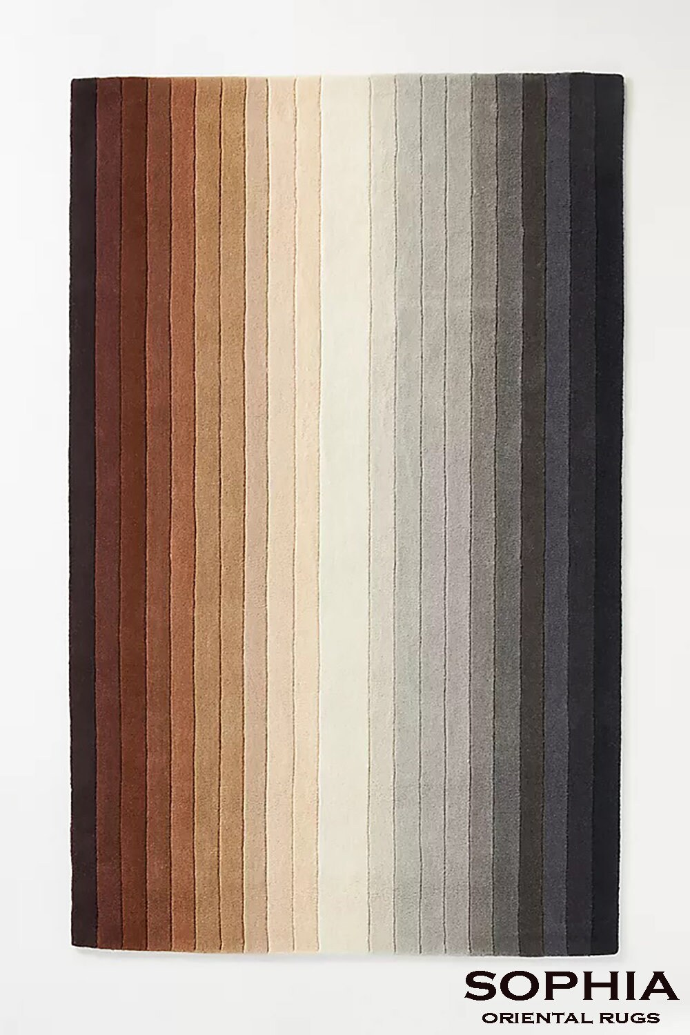 Maximus Multi Modern Style Hand Tufted 100% Wool Handmade Area Rug ...