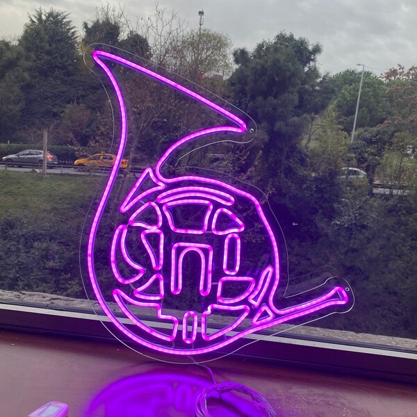 Horns Neon Sign - Etsy
