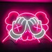 Kaw Neon Sign, Kawaii Anime Kaw Led Neon Sign Light for Kids Bedroom ...