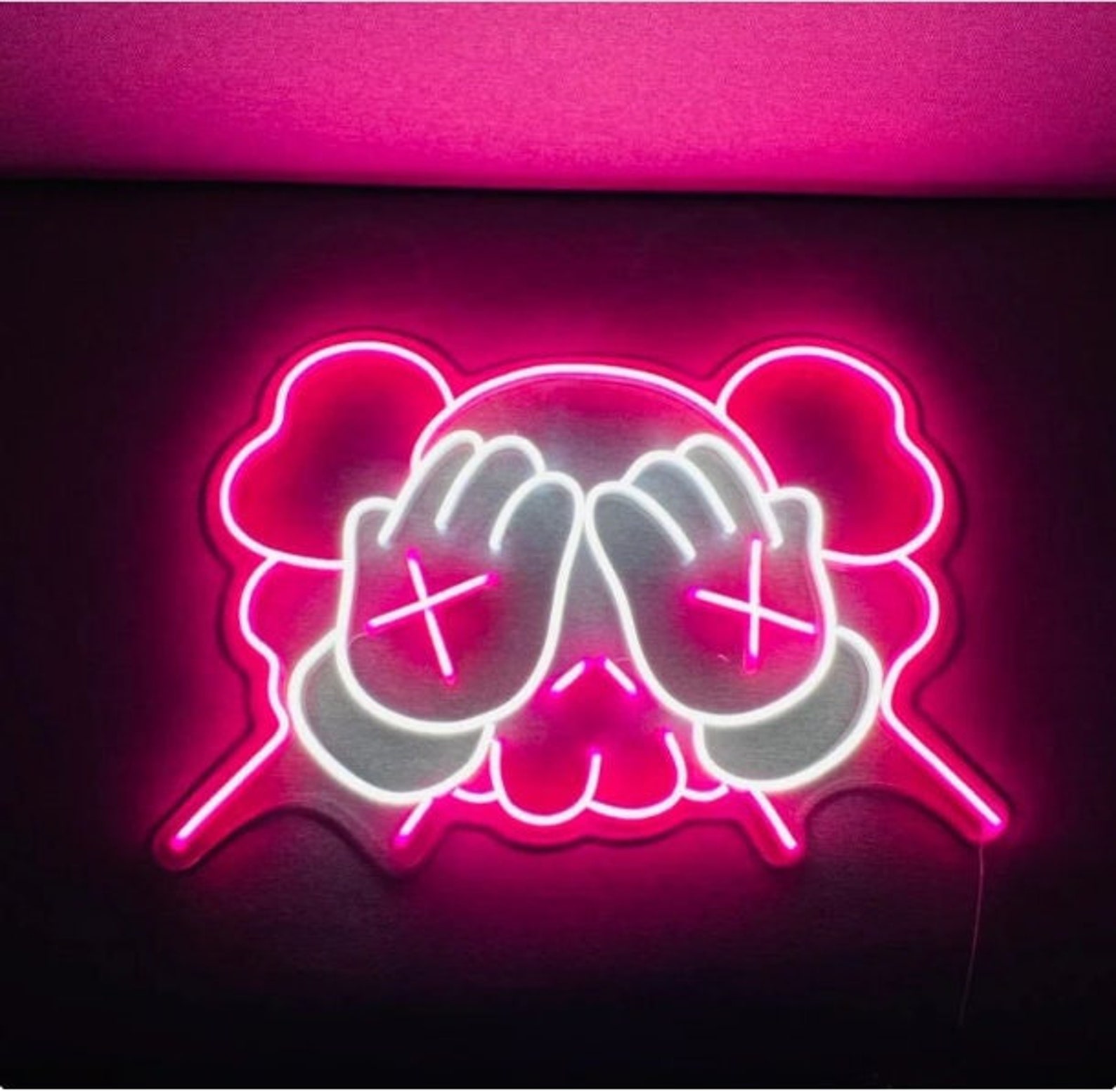 Kaw Neon Sign, Kawaii Anime Kaw Led Neon Sign Light for Kids Bedroom ...