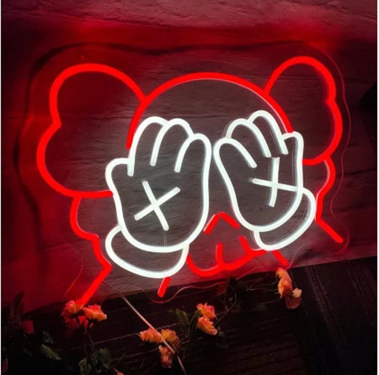 Kaw Neon Sign, Kawaii Anime Kaw Led Neon Sign Light for Kids Bedroom ...