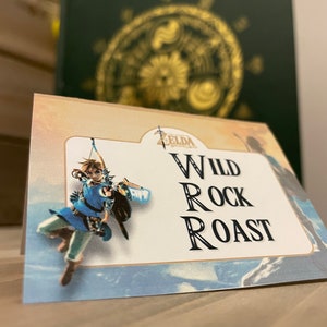 Zelda Printable Food Tent Snack Labels for Breath of the Wild Zelda ...