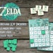 Zelda Tears of the Kingdom Video Game Printable Bingo Kit for Zelda ...