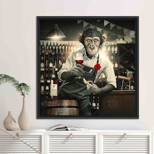 monkey smoking spliff